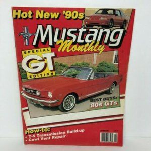 Mustang Montly | Other | Vintage Mustang Monthly Magazine October 989 ...